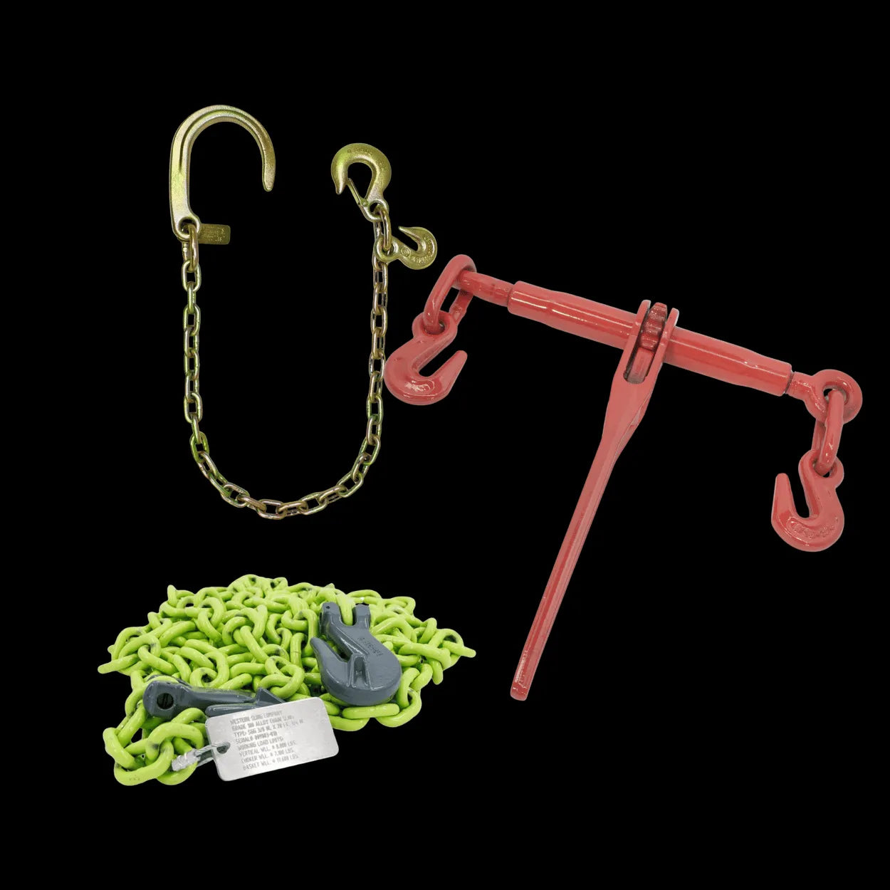 Chains & Binders for Towing - Transport & Recovery Chains – Battelini ...